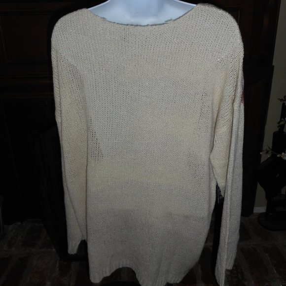 Seven7 | Sweaters | Nwt Seven 7 Union Jack England Sweater Large | Poshmark